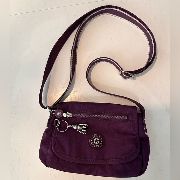 Kipling | Bags | Kipling Mini Purple Crossbody | Poshmark